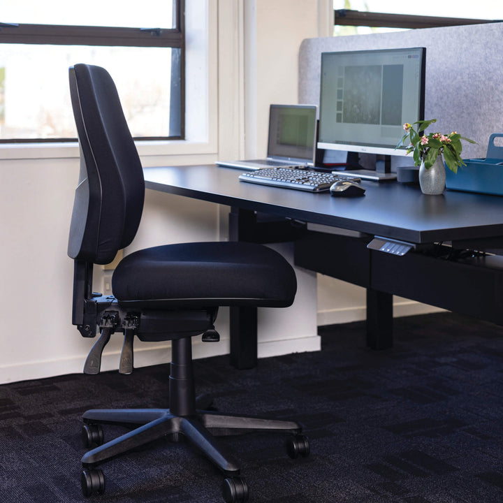 Buro Roma High Back 3-Lever Chair – Hurdleys Office Furniture