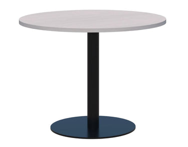 Accent Classic Round Meeting Table - Black Base – Hurdleys Office Furniture