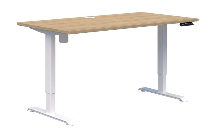 Broadway Standing Desk - White Base – Hurdleys Office Furniture