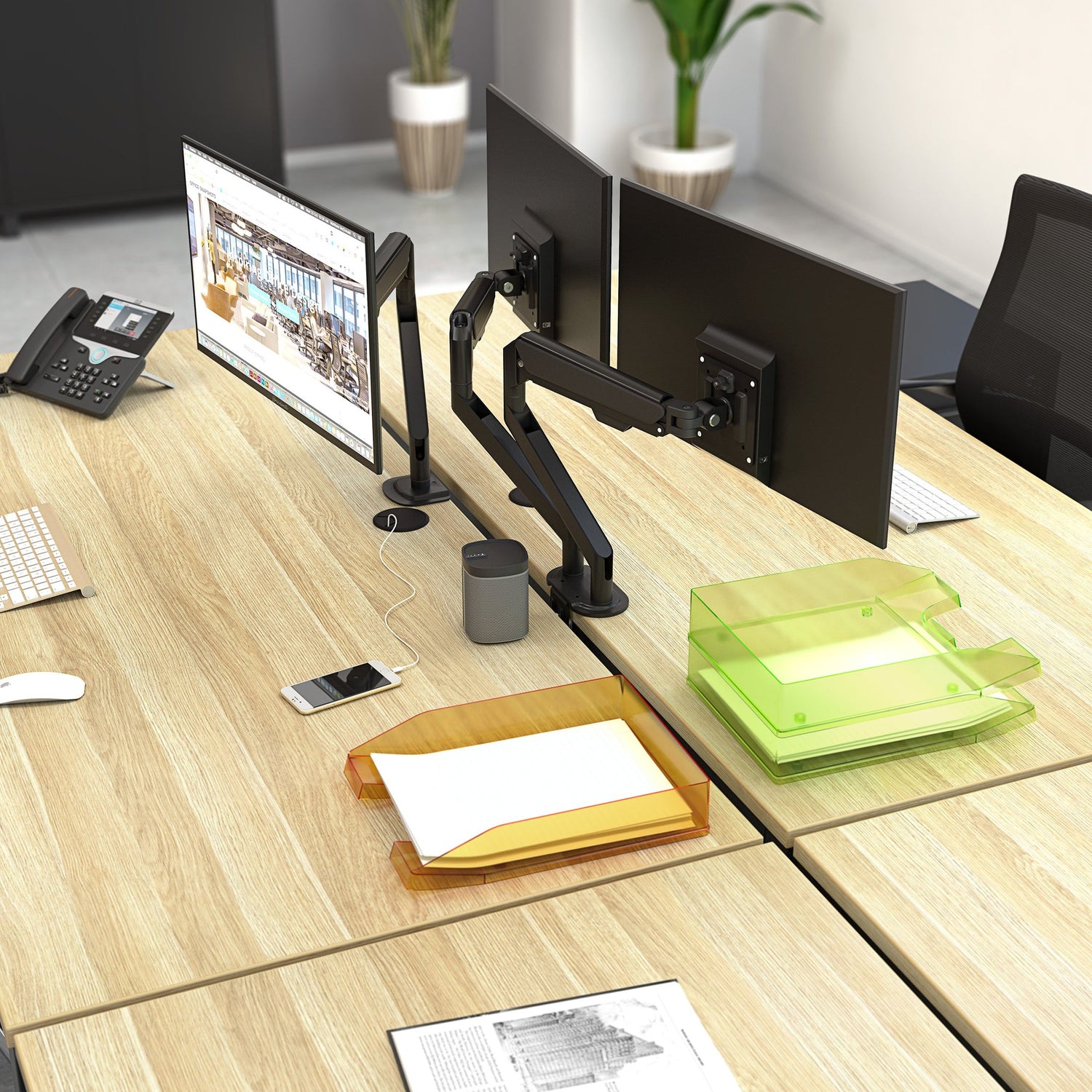 Knight Agile Monitor Arm – Hurdleys Office Furniture