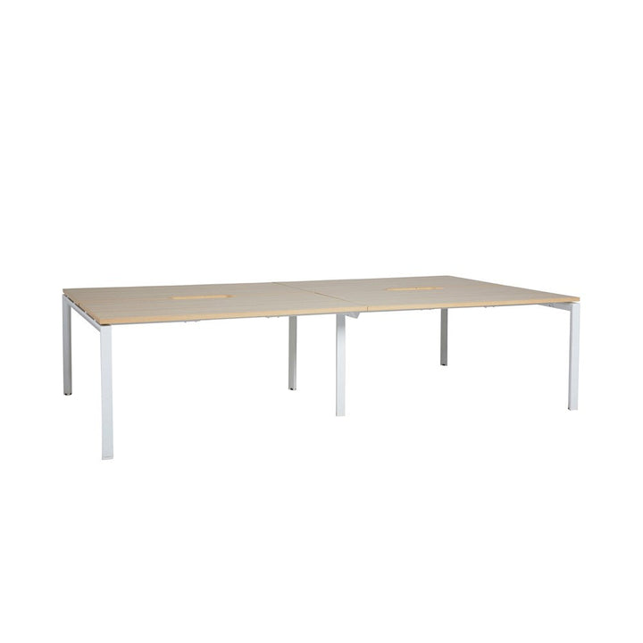 Capri Back to Back 4 Pod Desk – Hurdleys Office Furniture