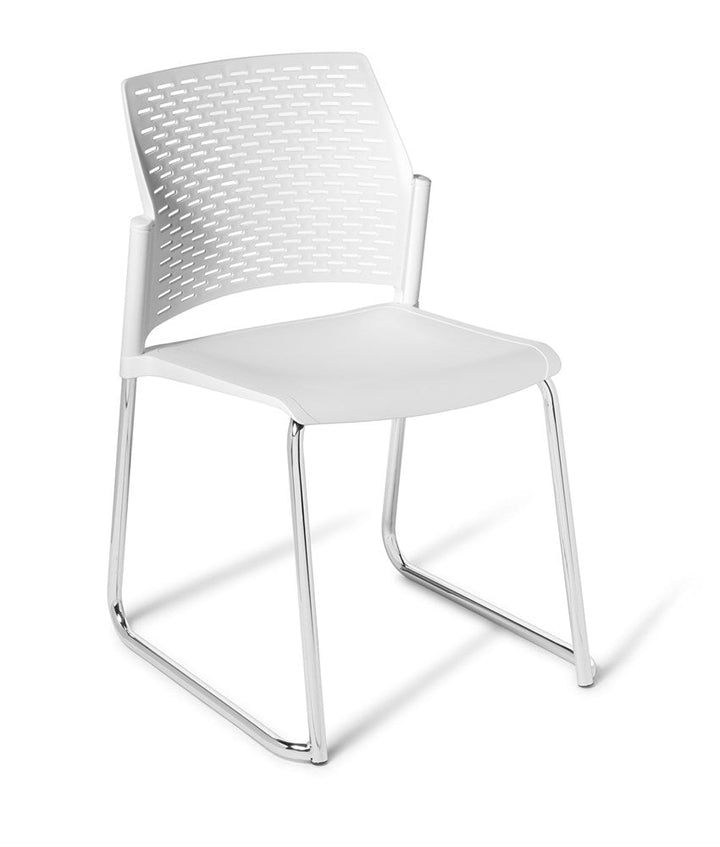 Eden Punch Sled Chair – Hurdleys Office Furniture