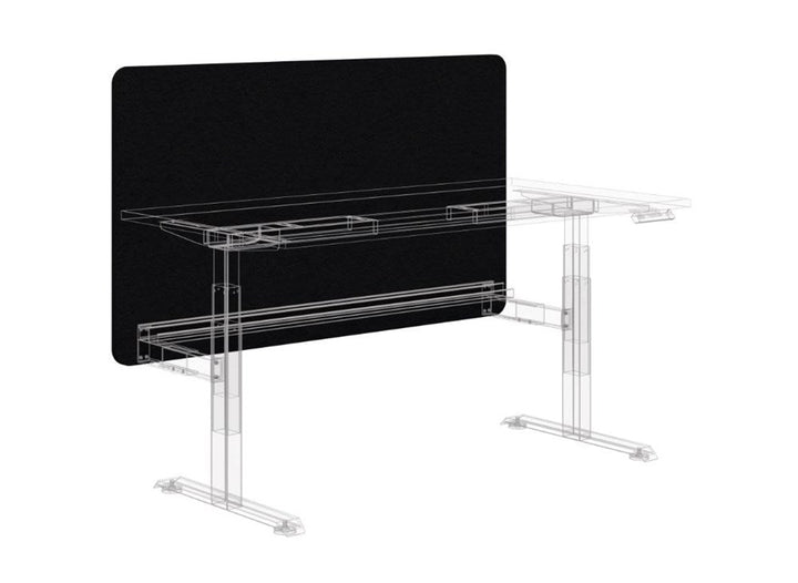 Accent Sonic24 Pintari Plus Acoustic Leg Mount Screen – Hurdleys Office ...