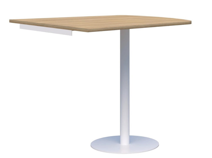 Classic Trapezium Wallmounted Leaner – Hurdleys Office Furniture